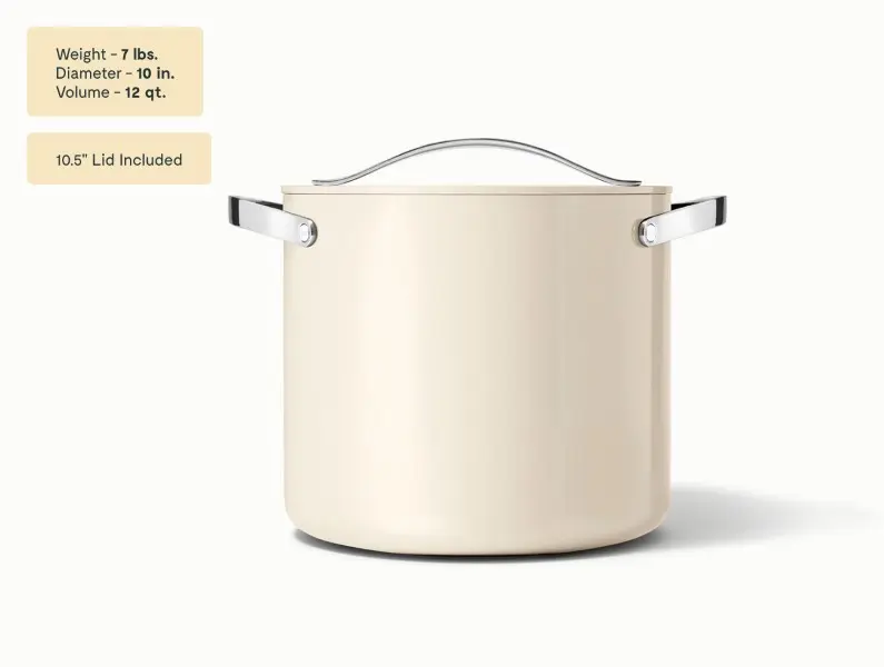 Stock Pot | 12 Quart Soup & Stock Pot | Caraway