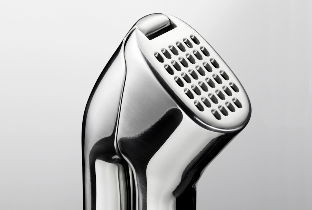 Stainless Steel Garlic Press | Large Garlic Press | Caraway