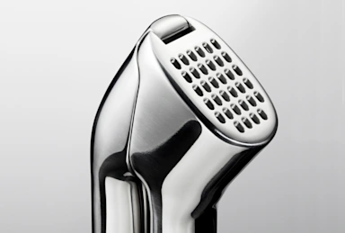 Stainless Steel Garlic Press | Large Garlic Press | Caraway