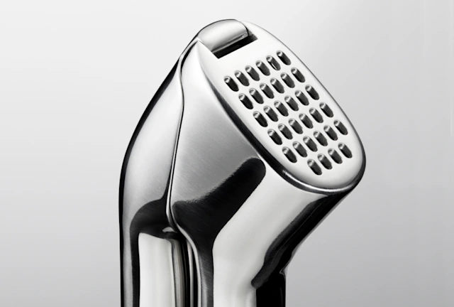 Stainless Steel Garlic Press | Large Garlic Press | Caraway