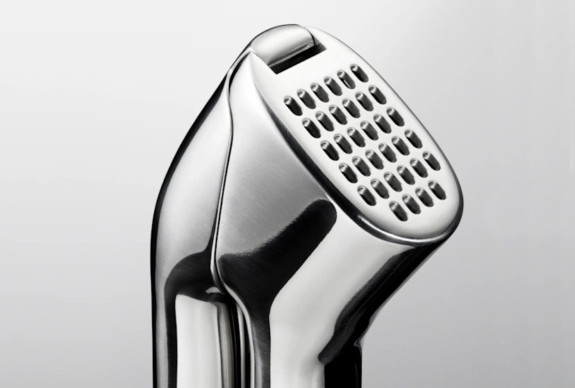 Stainless Steel Garlic Press | Large Garlic Press | Caraway