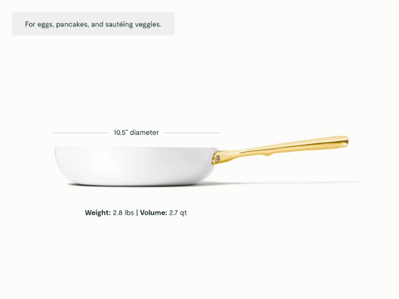 Ceramic Fry Pan | Non-Toxic & Non-Stick Frying Pan