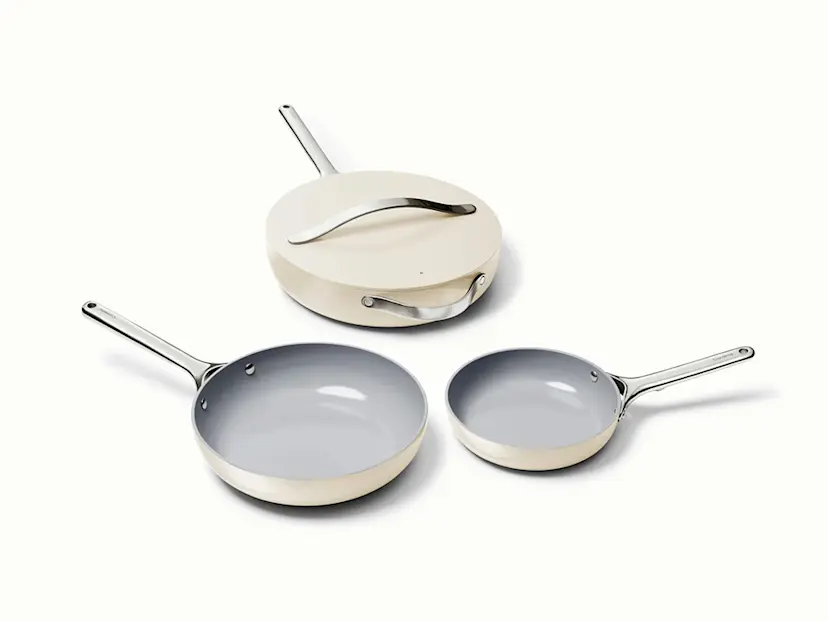 Ceramic Fry Pan Trio | Non-Toxic Coating for Frying | Non-Stick Coating ...