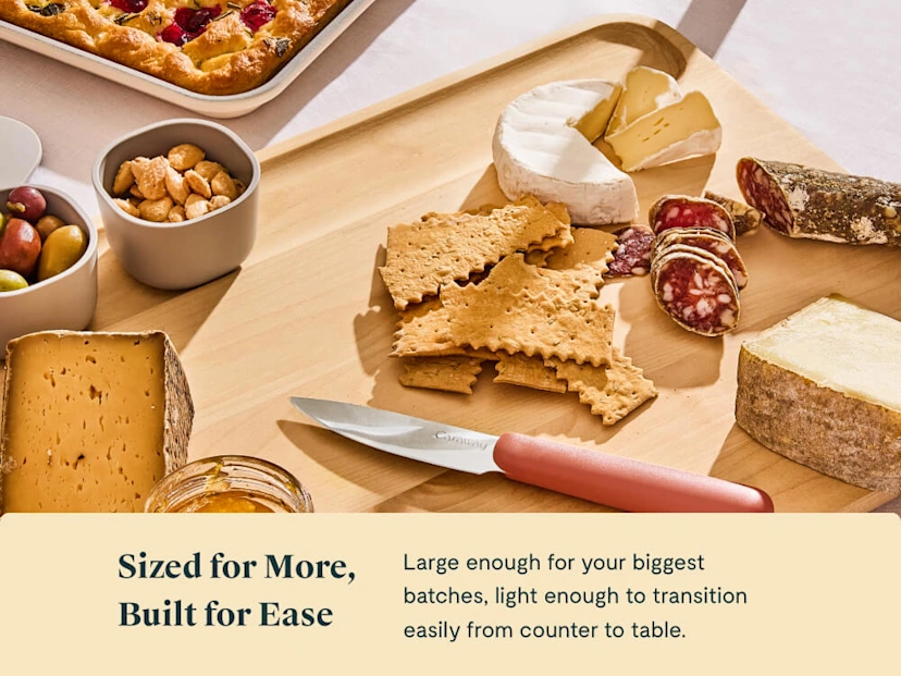 Large Cutting Board | Wooden Cutting Board | Plastic Free | Caraway