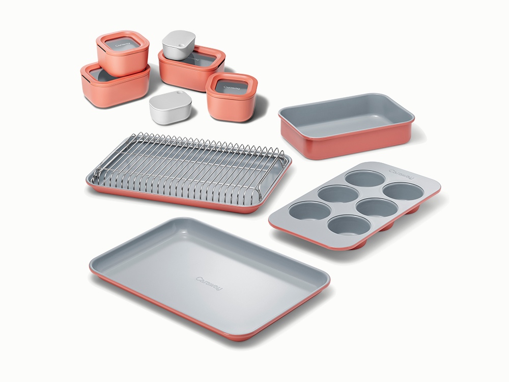 Mini Food Storage & Mini Bakeware Set | Non-Toxic & Non-Stick | Caraway