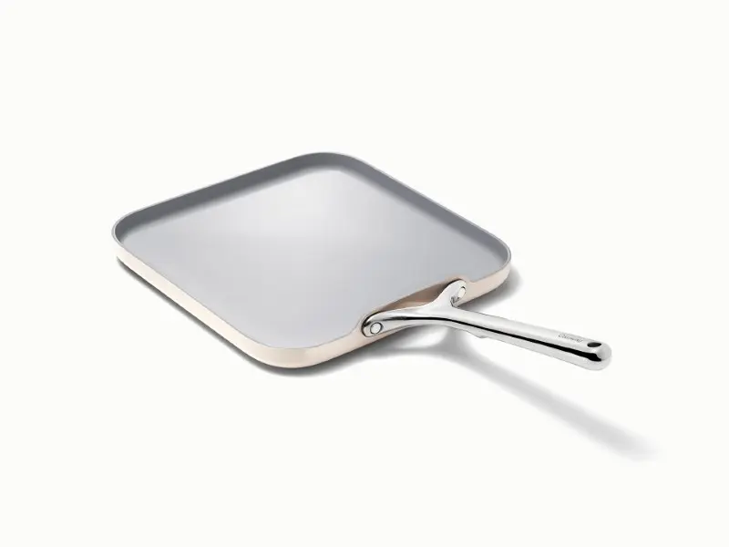 Griddle Pan | Ceramic Non-Toxic Square Griddle Pan | Caraway
