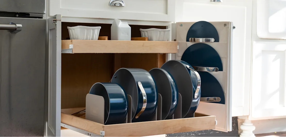 We're Taking a Look Inside Maura Fitzgerald's Kitchen Cupboards | Caraway