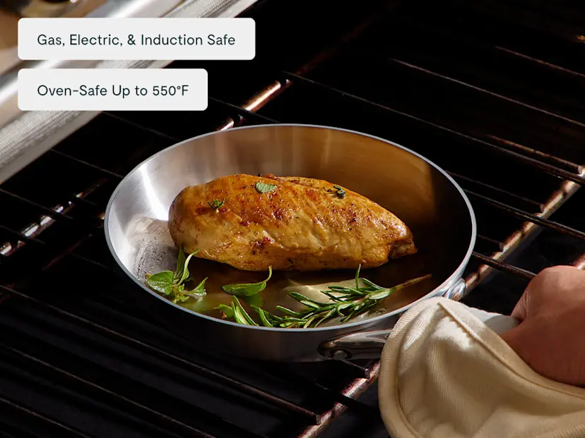Stainless Steel Fry Pan Duo | Caraway