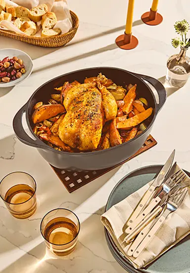 Enameled Cast Iron Cookware Sets & Pans | Caraway