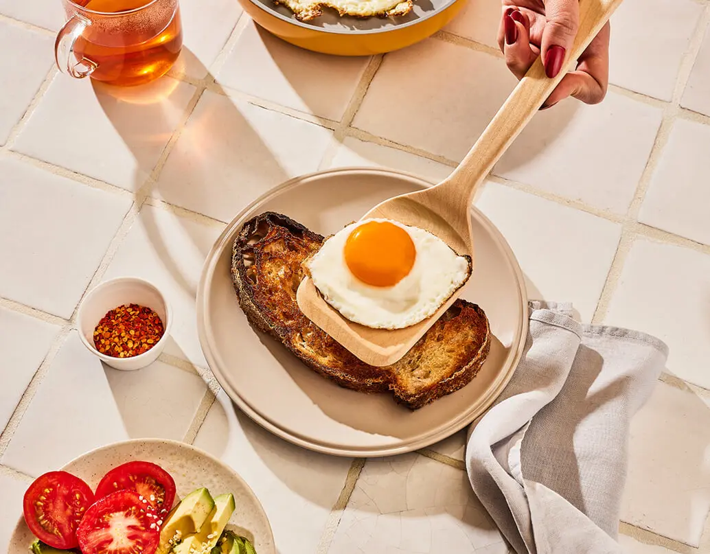 Utensil Set | 5-Piece Wooden Cooking Utensils | Caraway