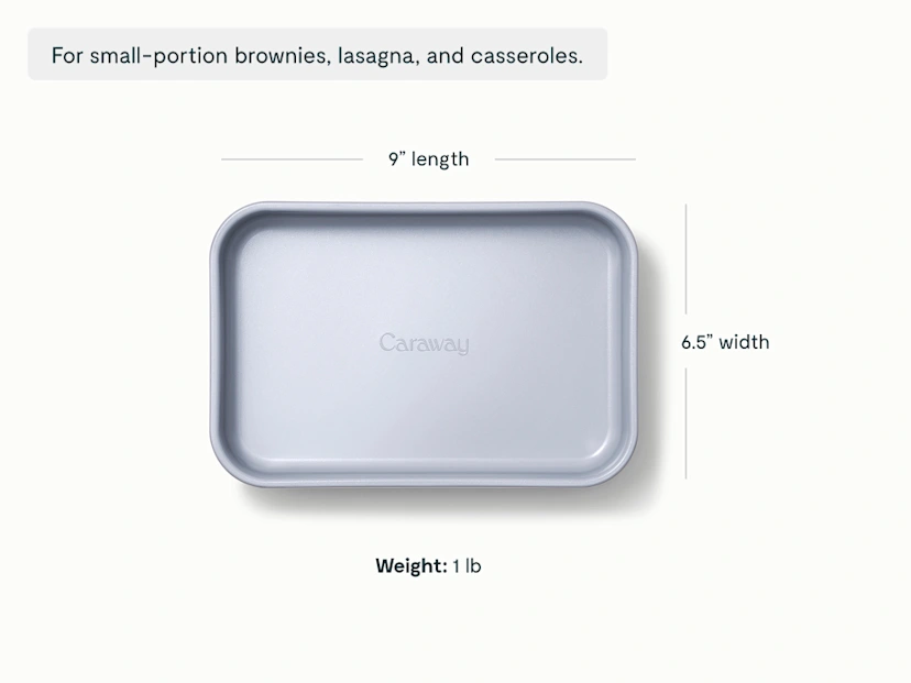 Small Rectangle Pan | Ceramic Non-Stick & Non-Toxic | Caraway