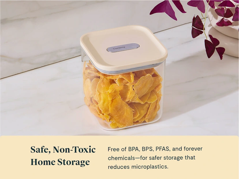 Medium Glass Airtight Container | Non-Toxic & BPA-Free | Caraway