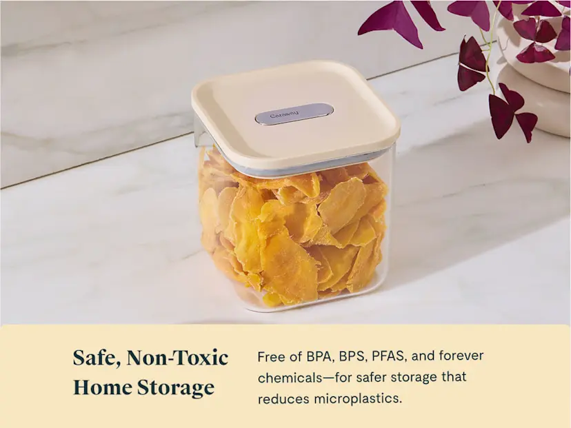 Medium Glass Airtight Container | Non-Toxic & BPA-Free | Caraway