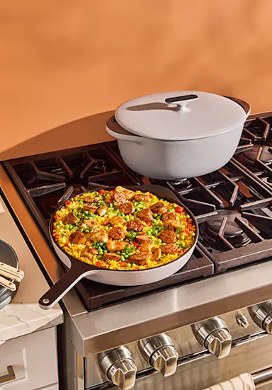 Enameled Cast Iron Cookware Sets & Pans | Caraway