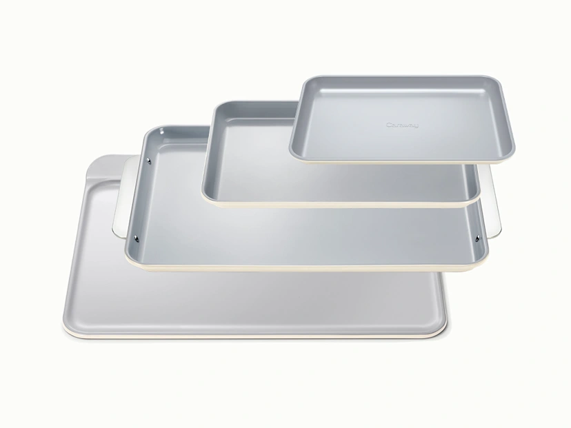 Complete Baking Sheet Bundle | Set of 4 Non-Stick Ceramic Baking Sheets ...