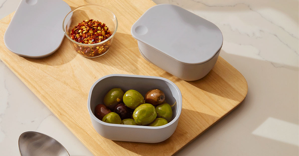 Mini Dash Containers | Small Sauce Container | BPA-Free | Caraway