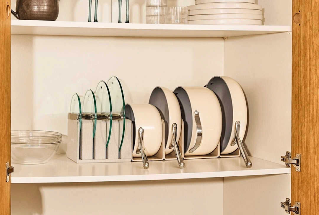 Lid Organizer | The Pots and Pans Lids Organizer and Holder | Caraway