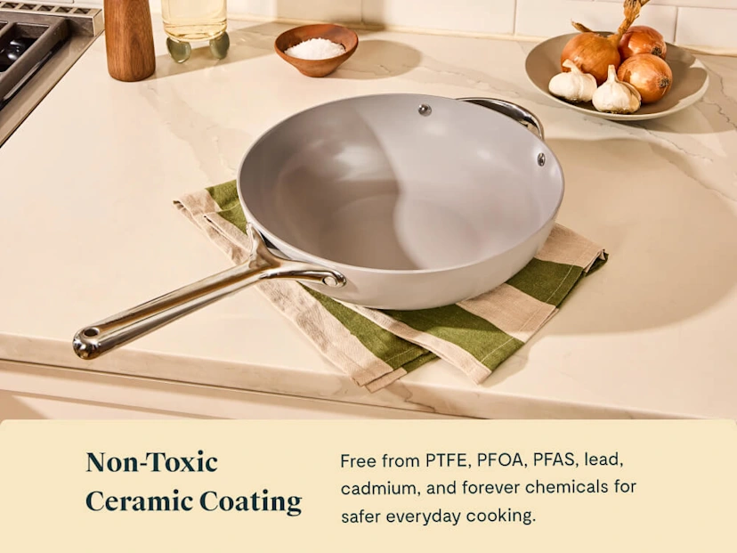 Stir Fry Pan | Non-Stick & Non-Toxic | Caraway