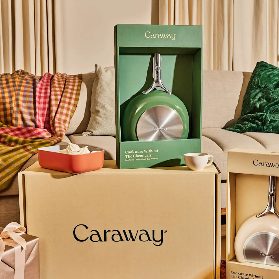 Ceramic Non-Stick Cookware: Non-Toxic Pots and Pans | Caraway