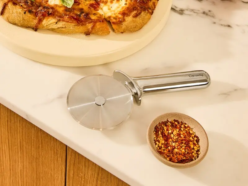 Stainless Steel Pizza Cutter | Professional Pizza Wheel | Caraway