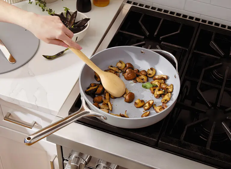 Ceramic Sauce Pan | Non-Stick Sauce Pan with Lid | Caraway