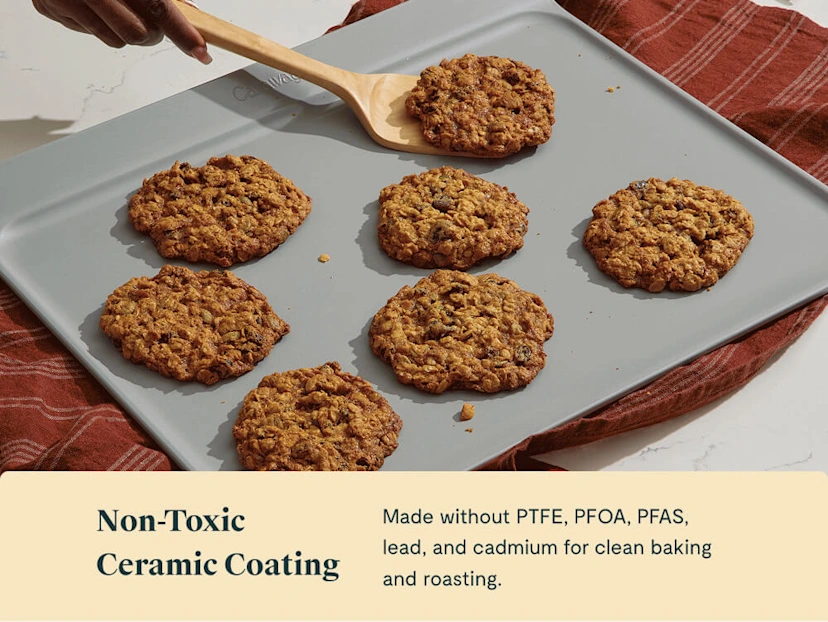 Cookie Sheet | 18x13” Non-Stick Ceramic Baking Sheet | Caraway