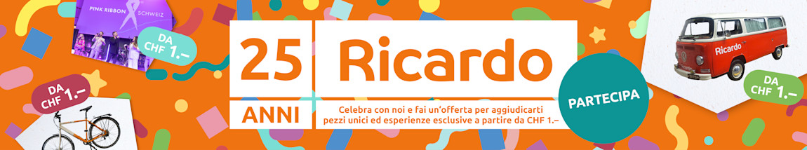 Ricardo - acquistare e vendere in sicurezza con più di 5 milioni di utenti