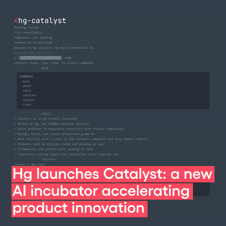 Building the foundations and forming the future | Hg