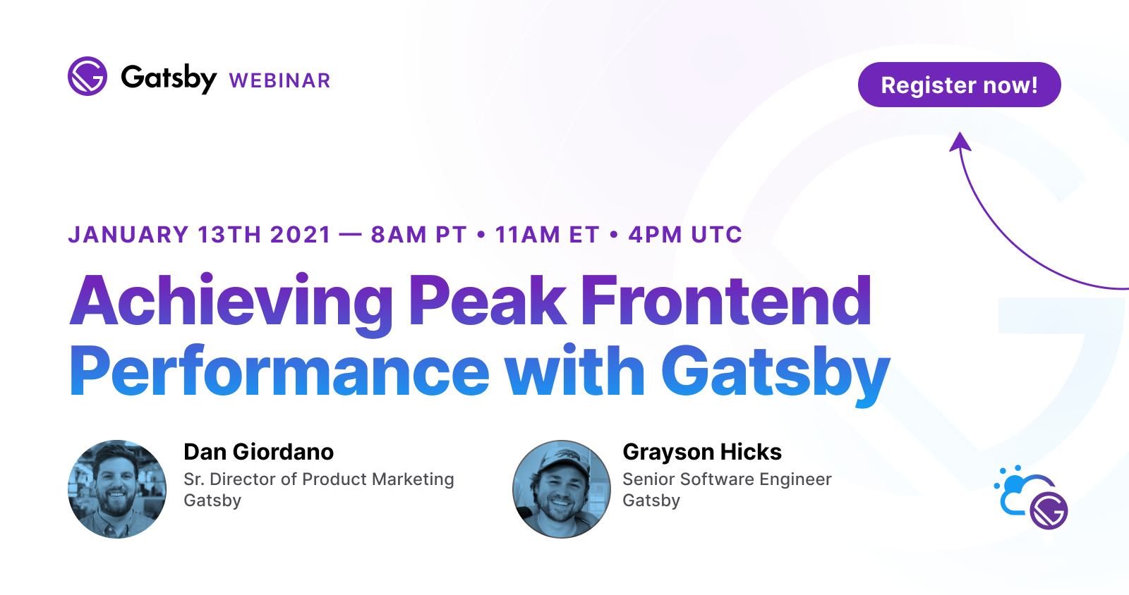 Webinar | How to Achieve Peak Frontend Performance with Gatsby | Gatsby