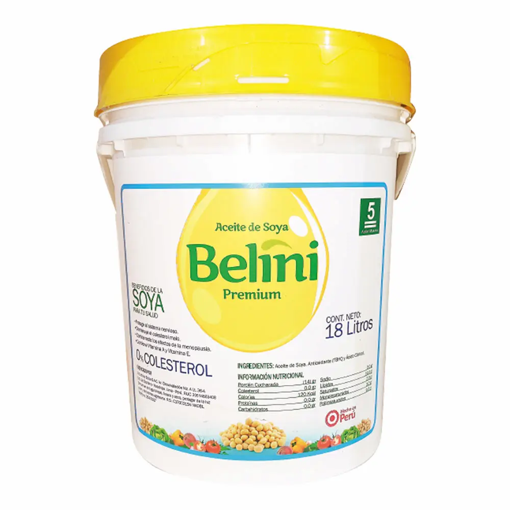 Aceite De Soya Belini Balde X 18 Lt