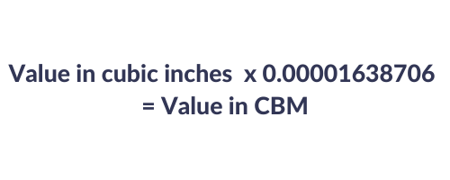 How CBM is calculated in Shipping? | Drip Capital