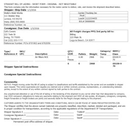 Bill Of Lading BOL In Shipping Explained With Examples