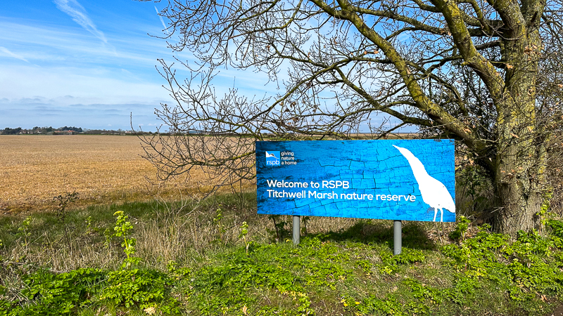 VISITING RSPB TITCHWELL MARSH, NORFOLK