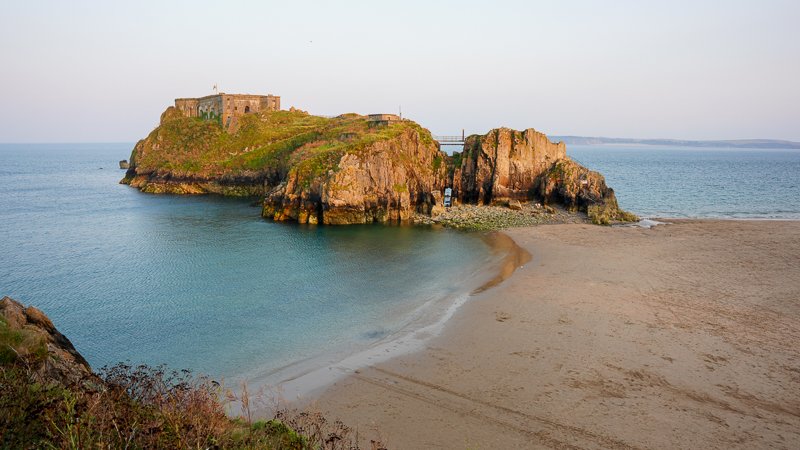 The meeting of land and sea