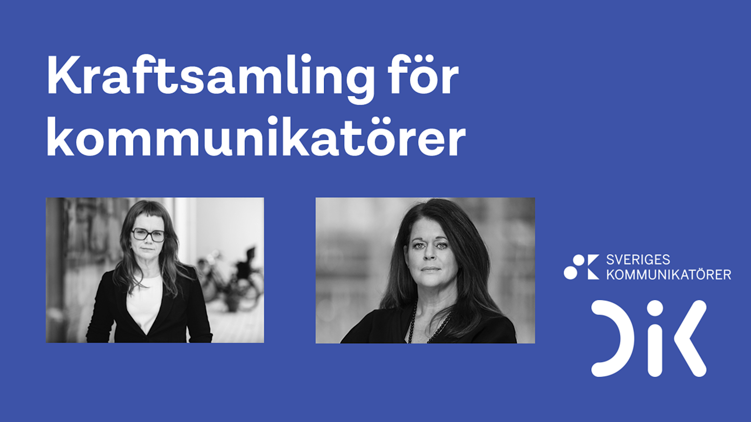 Panelsamtal: Krafttag för kommunikatörers arbetsmiljö | Fackförbundet DIK