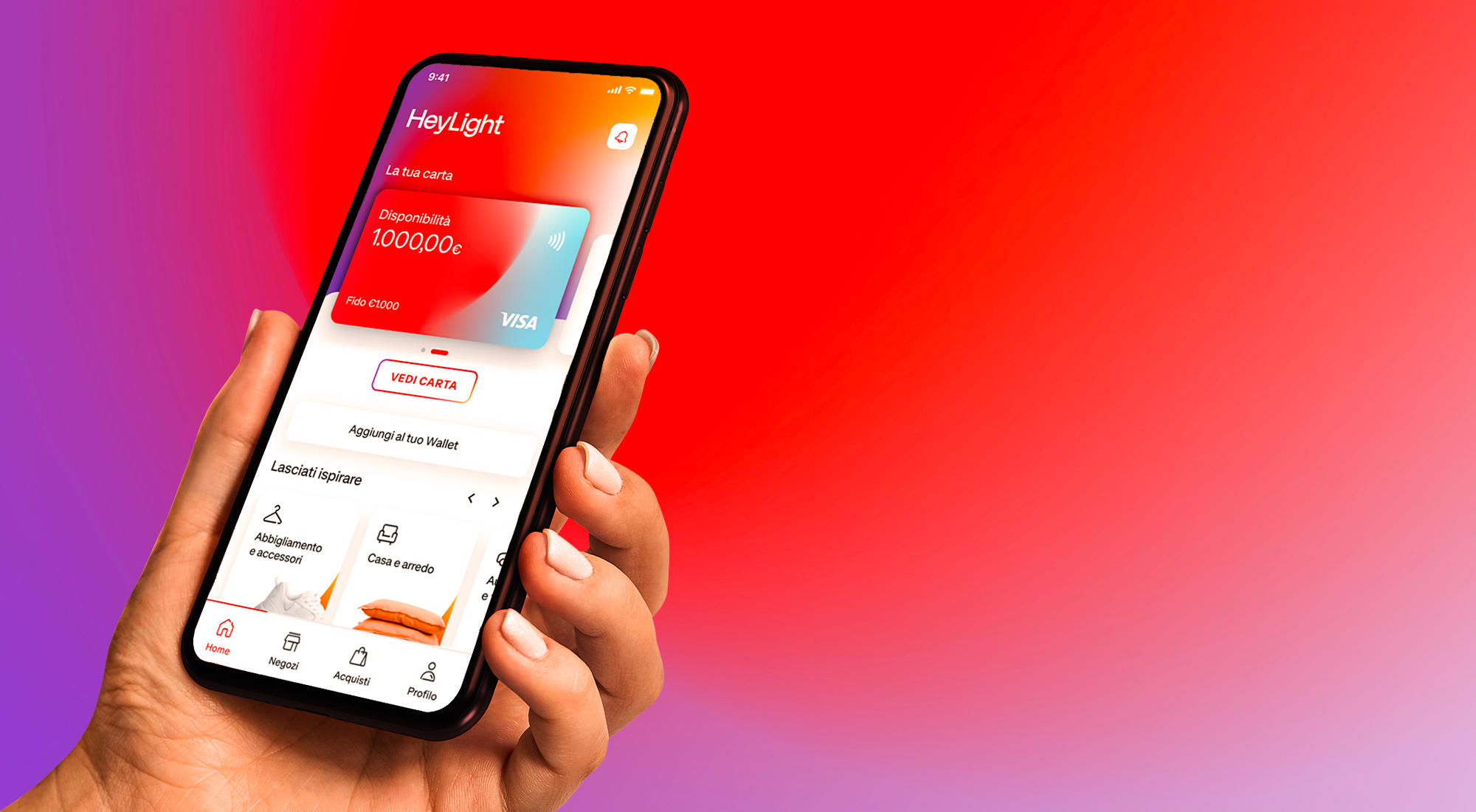 Scarica l'App per pagare a rate | HeyLight