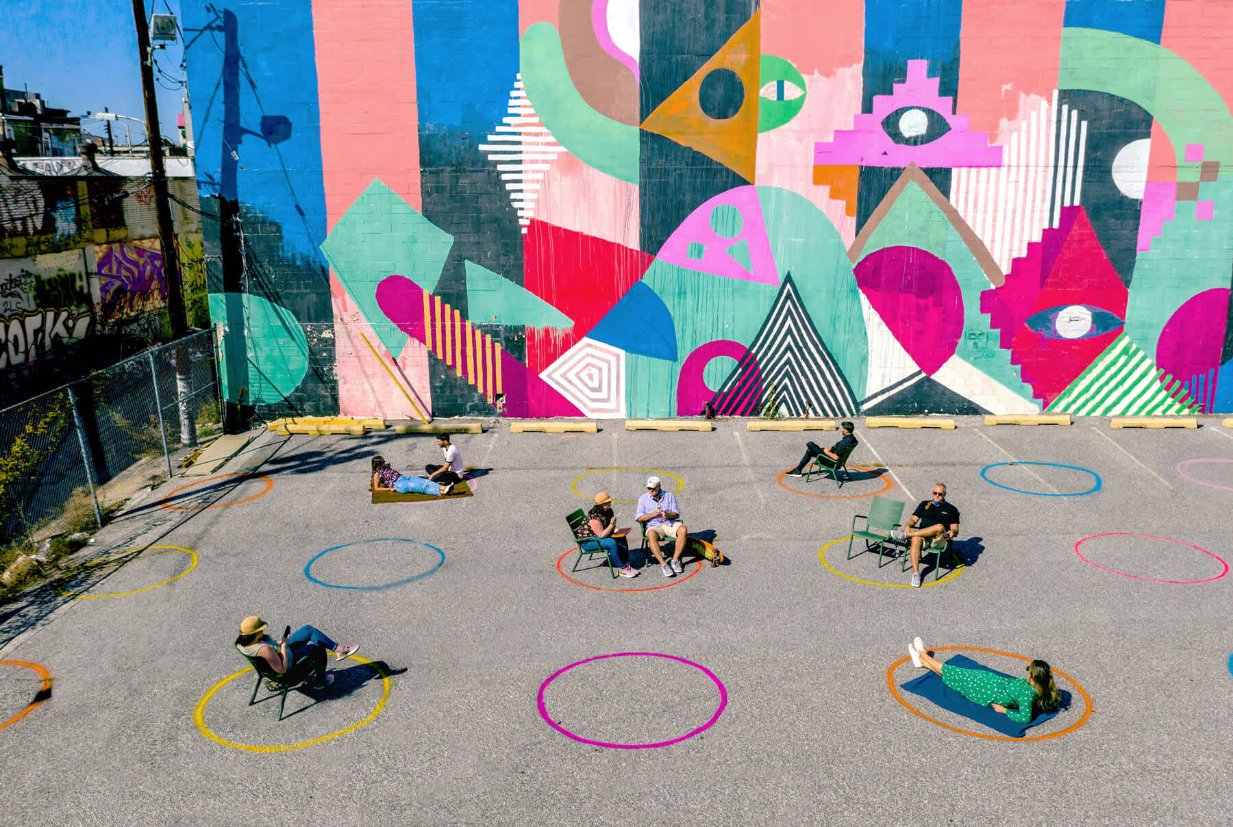 Design For Distancing: Using public space interventions to invigorate ...