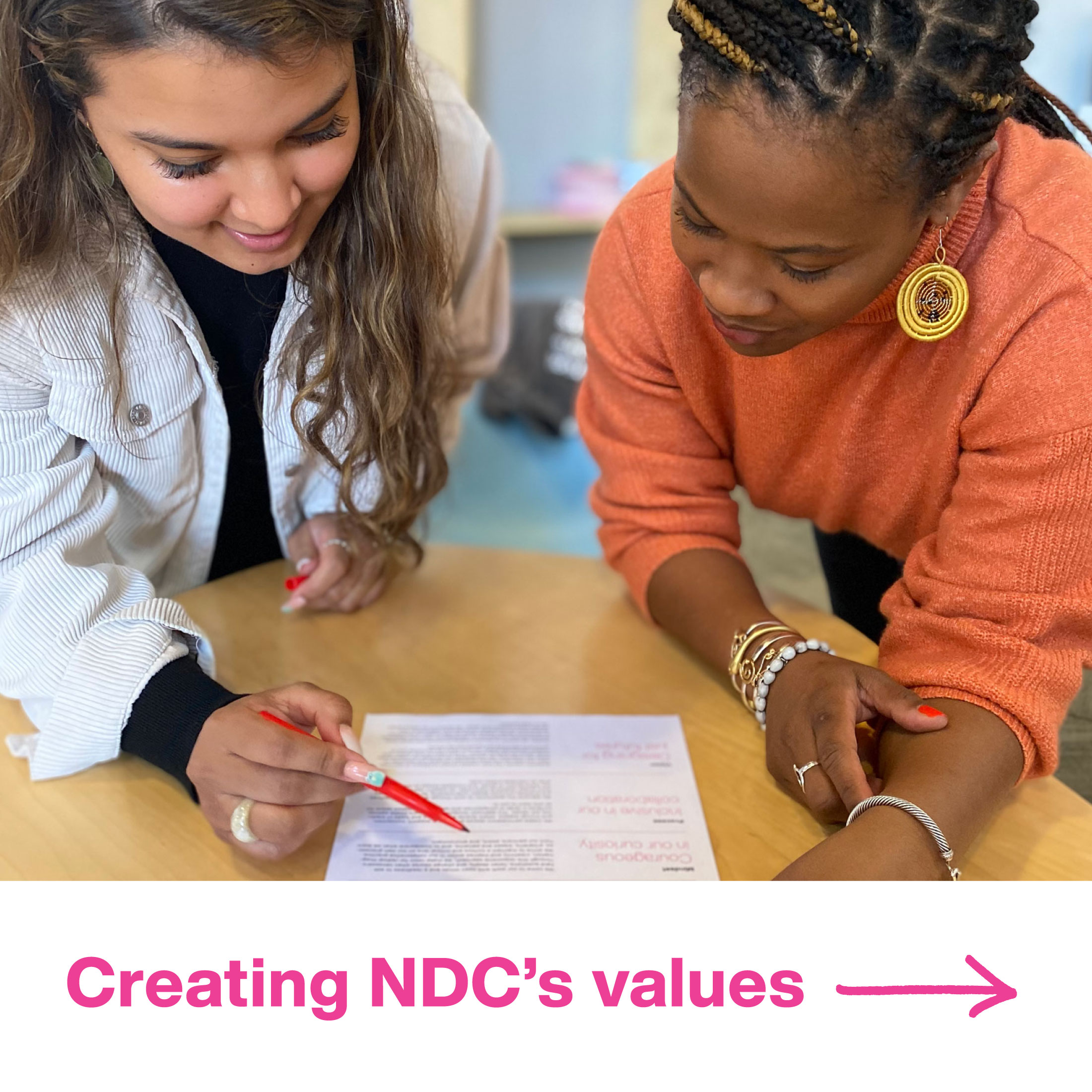 The Neighborhood Design Center's Values | The Neighborhood Design Center