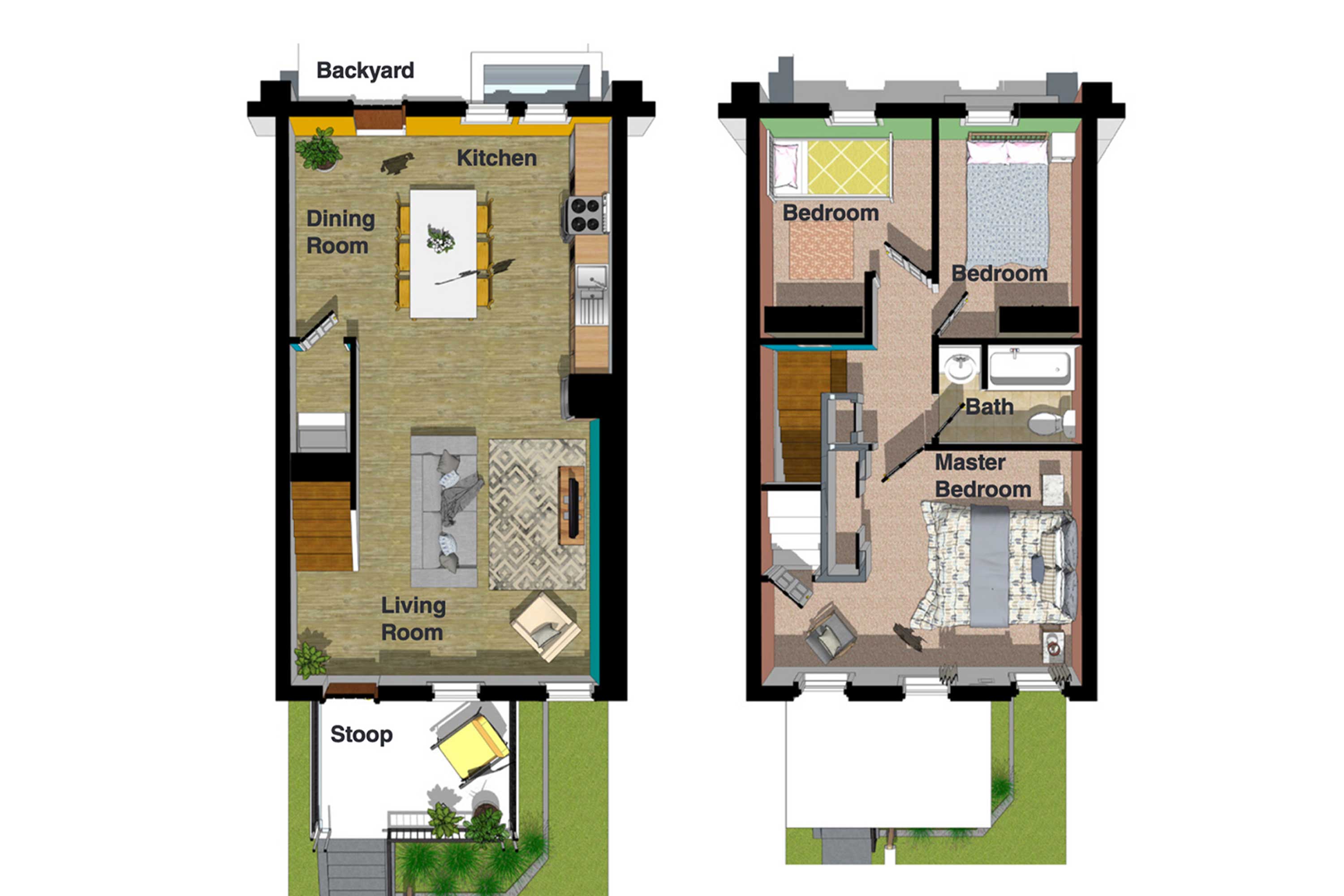 NEHI Community Land Trust Homes | The Neighborhood Design Center