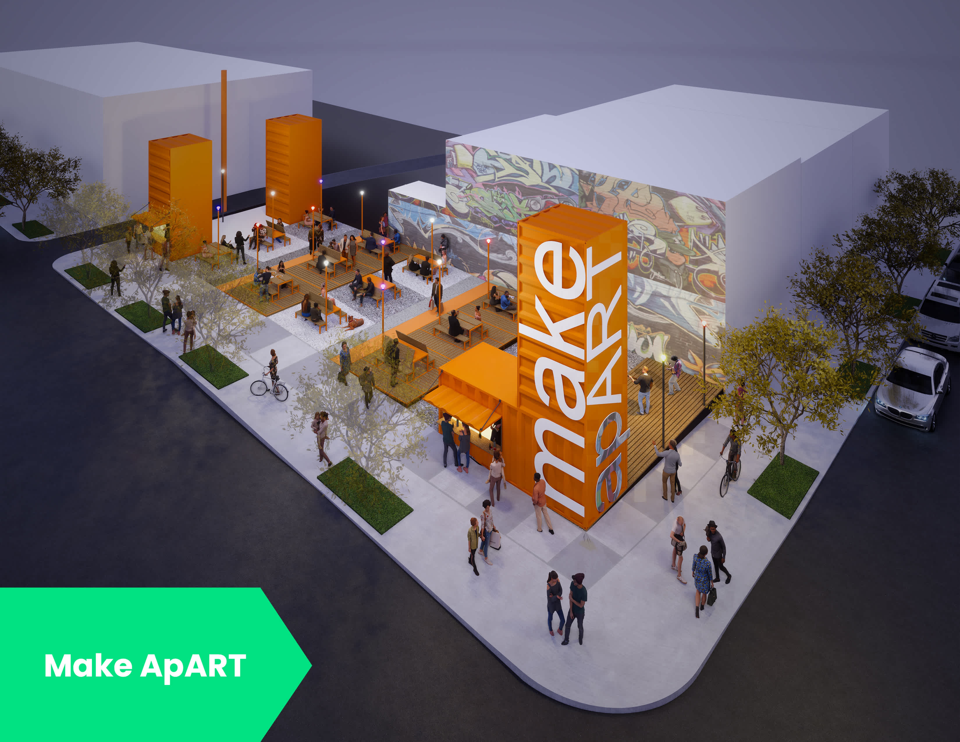 Design For Distancing: Using public space interventions to invigorate ...