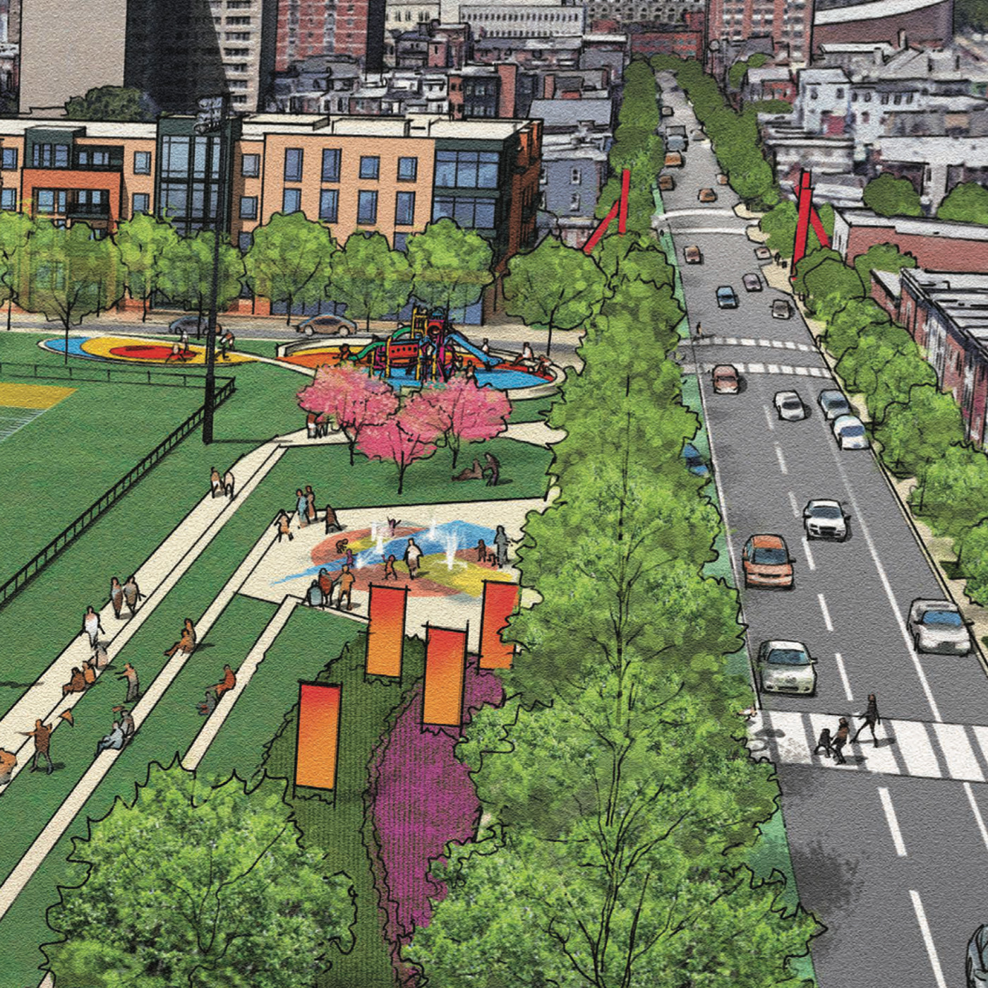 Johnston Square: Enhancing Pedestrian Safety and Celebrating ...