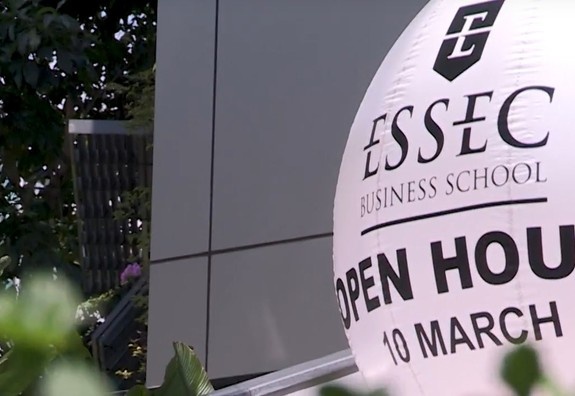 Revivez en images la première journée Portes Ouvertes du campus ESSEC ...