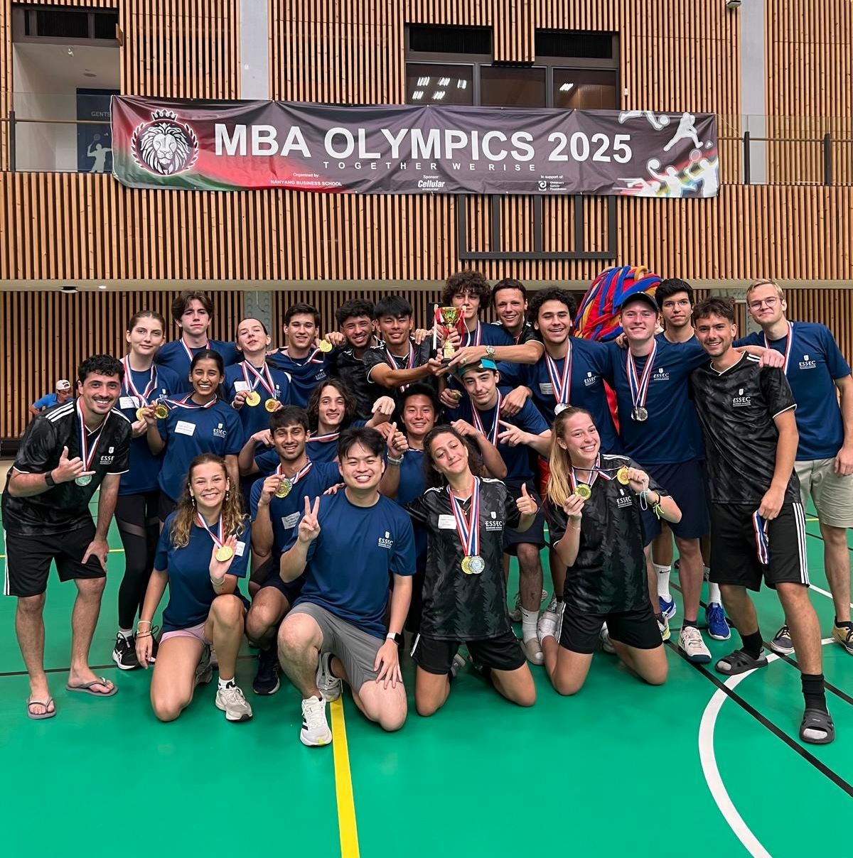 ESSEC Asia-Pacific Triumphs at NTU MBA Olympics 2025 - News || ESSEC