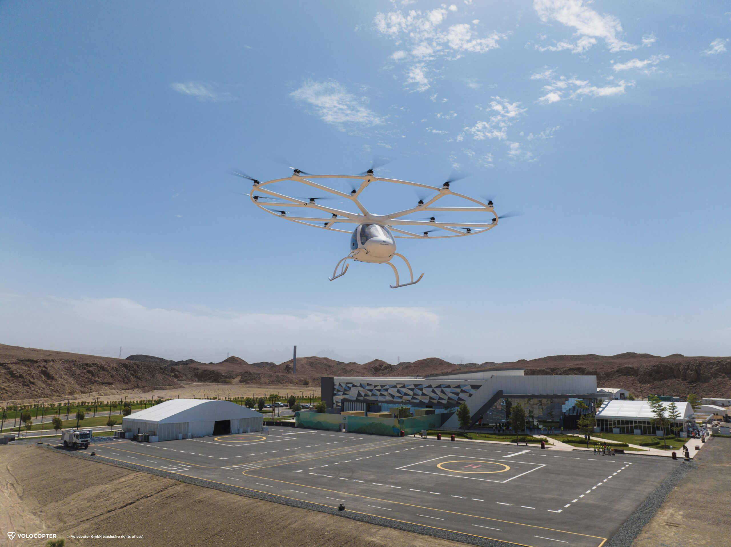 NEOM and Volocopter: First Electric Air Taxi Flight in Saudi Arabia ...