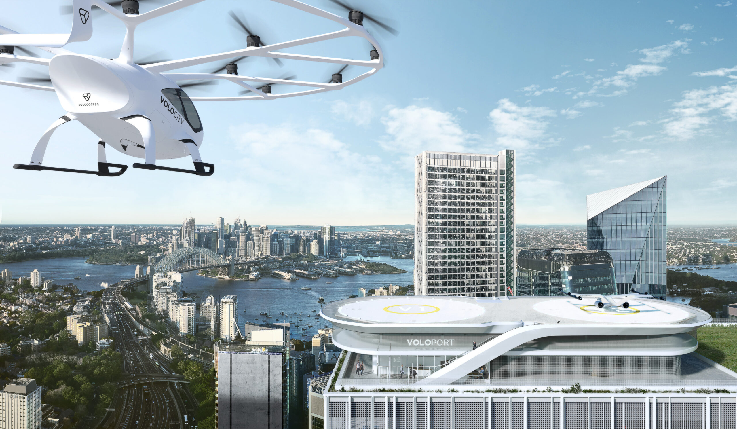 Volocopter VoloPort: The Efficient & Ready-Made Vertiport Network ...