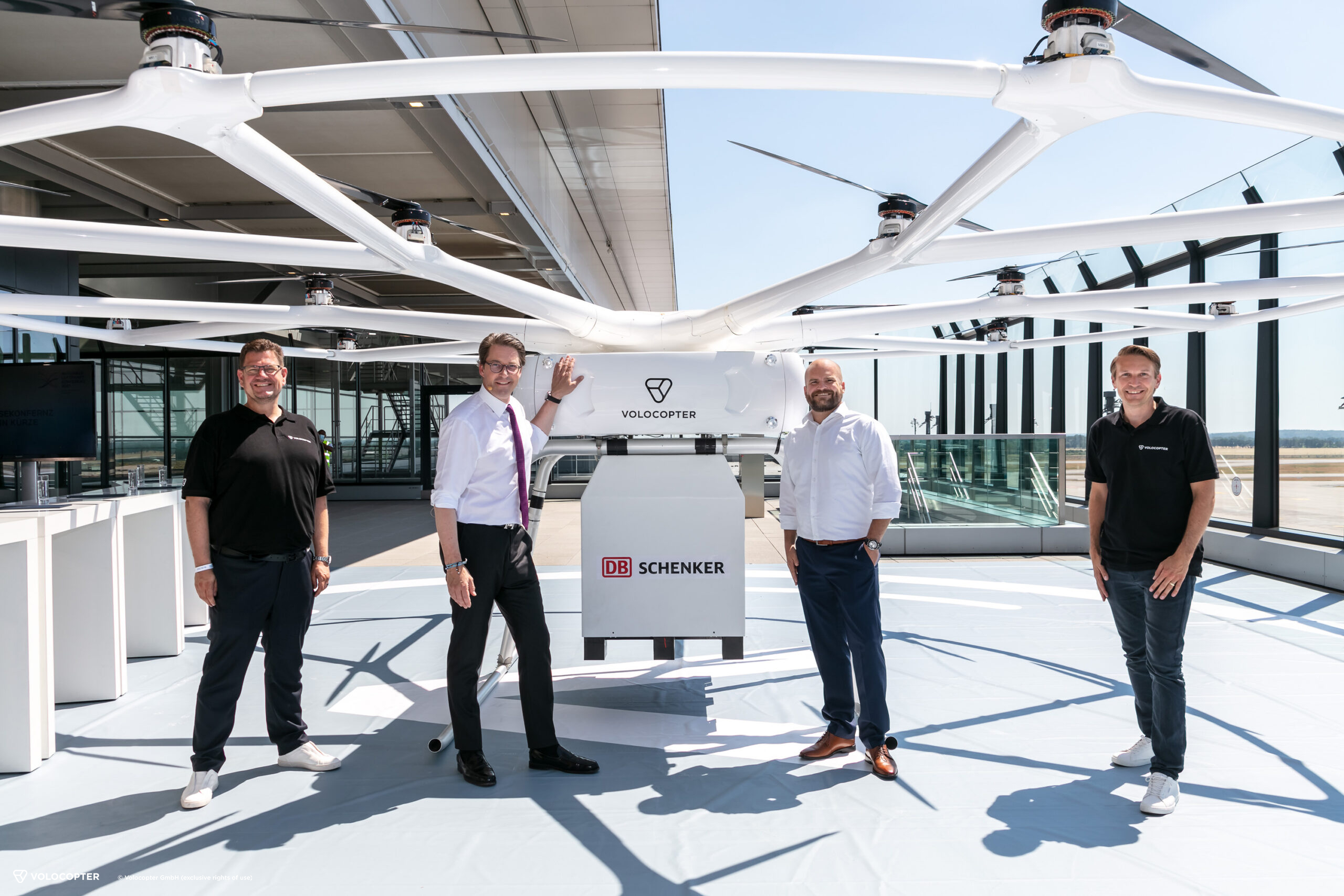Volocopter’s VoloDrone Visits Berlin for the First Time