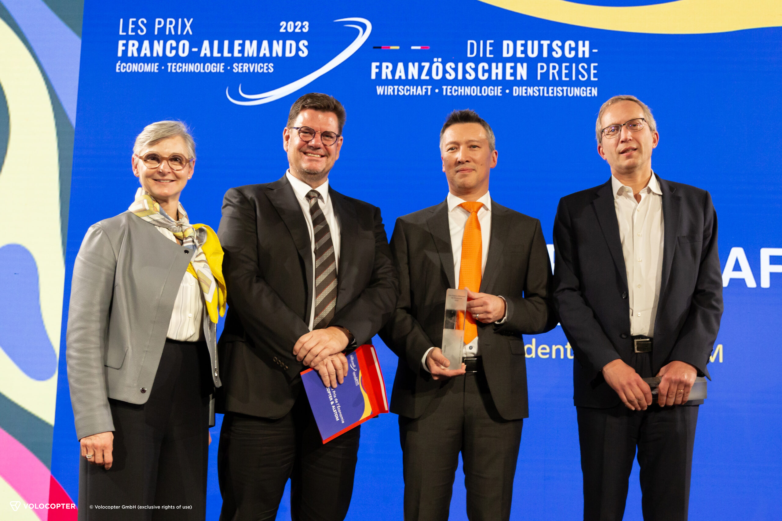 Volocopter Receives French-German Business Award - Volocopter