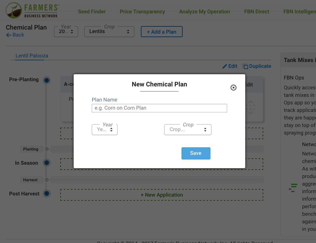 Capture Your Chemical Plan | FBN