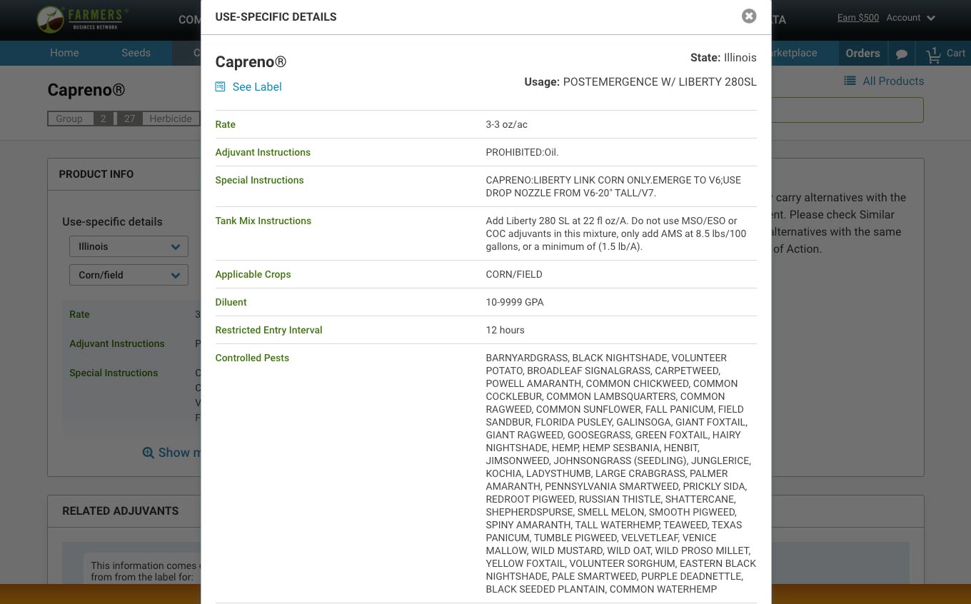 Get Quick Access to Use-Specific Label Information for Ag Chemicals | FBN