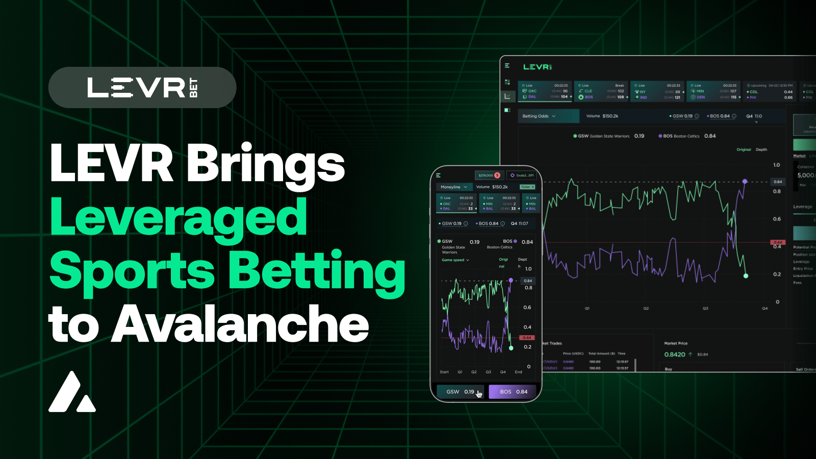 LEVR Launches the First Leveraged Sports Betting Platform on Avalanche ...